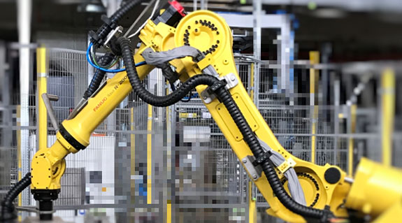 Palletisation with Fanuc R2000iC 165F